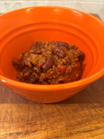 Mom's Simple Homemade Chili - Traveling Garden Lady